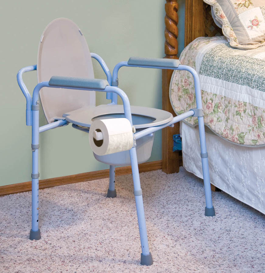 Deluxe Folding Commode - FGB341CA